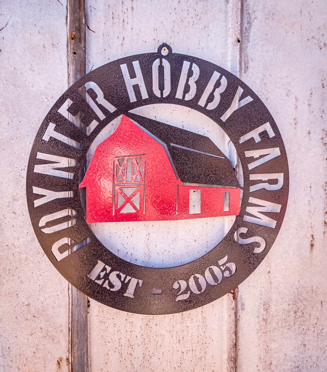 Farm Sign Customizable Dxf/svg - Brightnite Metalworx Digital Download ...