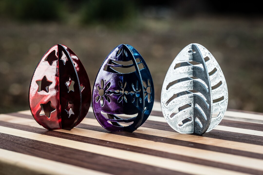 Easter Eggs 3D Dxf/svg - Brightnite Metalworx Digital Download - Laser ...