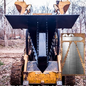 Stump Bucket Skid Steer Attachment Dxf/svg - Brightnite Metalworx ...