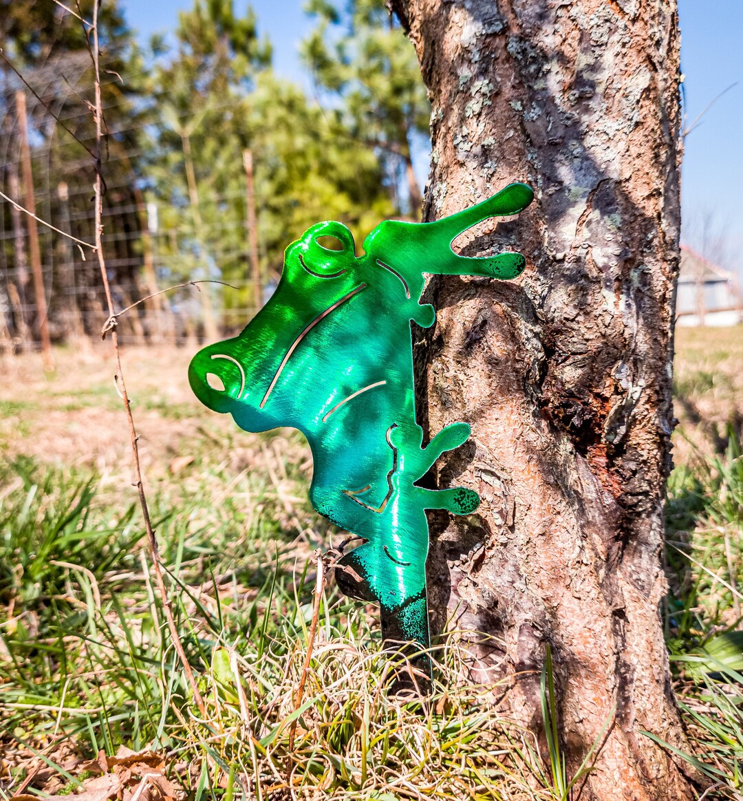 Frog 3 Gargen Decor Spring Dxf/svg - Brightnite Metalworx Digital ...