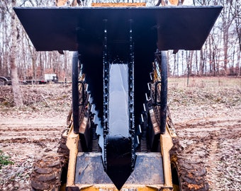 DXF Files Skid Steer Stump Bucket Attachment Plasma Cut File - Etsy