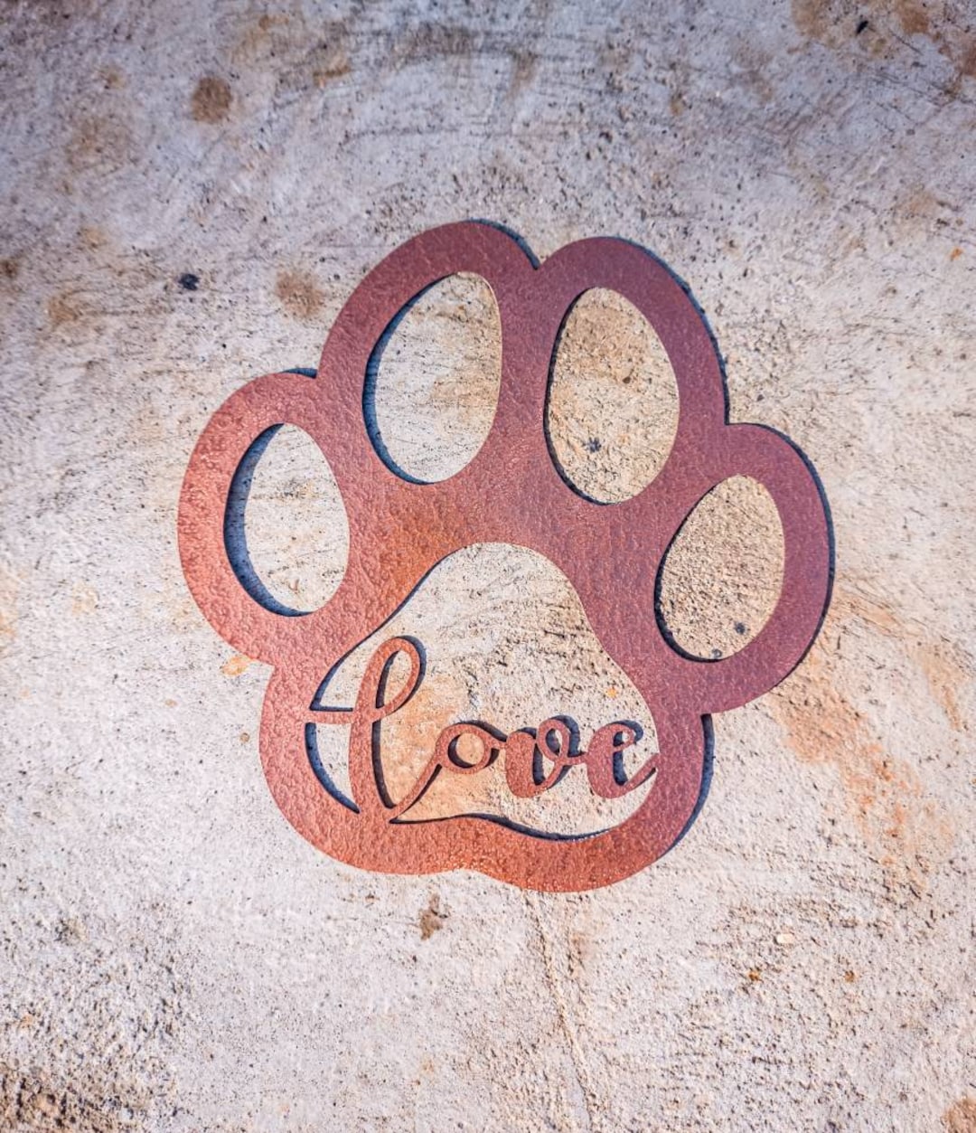 Love Pet Paws Dxf/svg - Brightnite Metalworx Digital Download - Laser ...