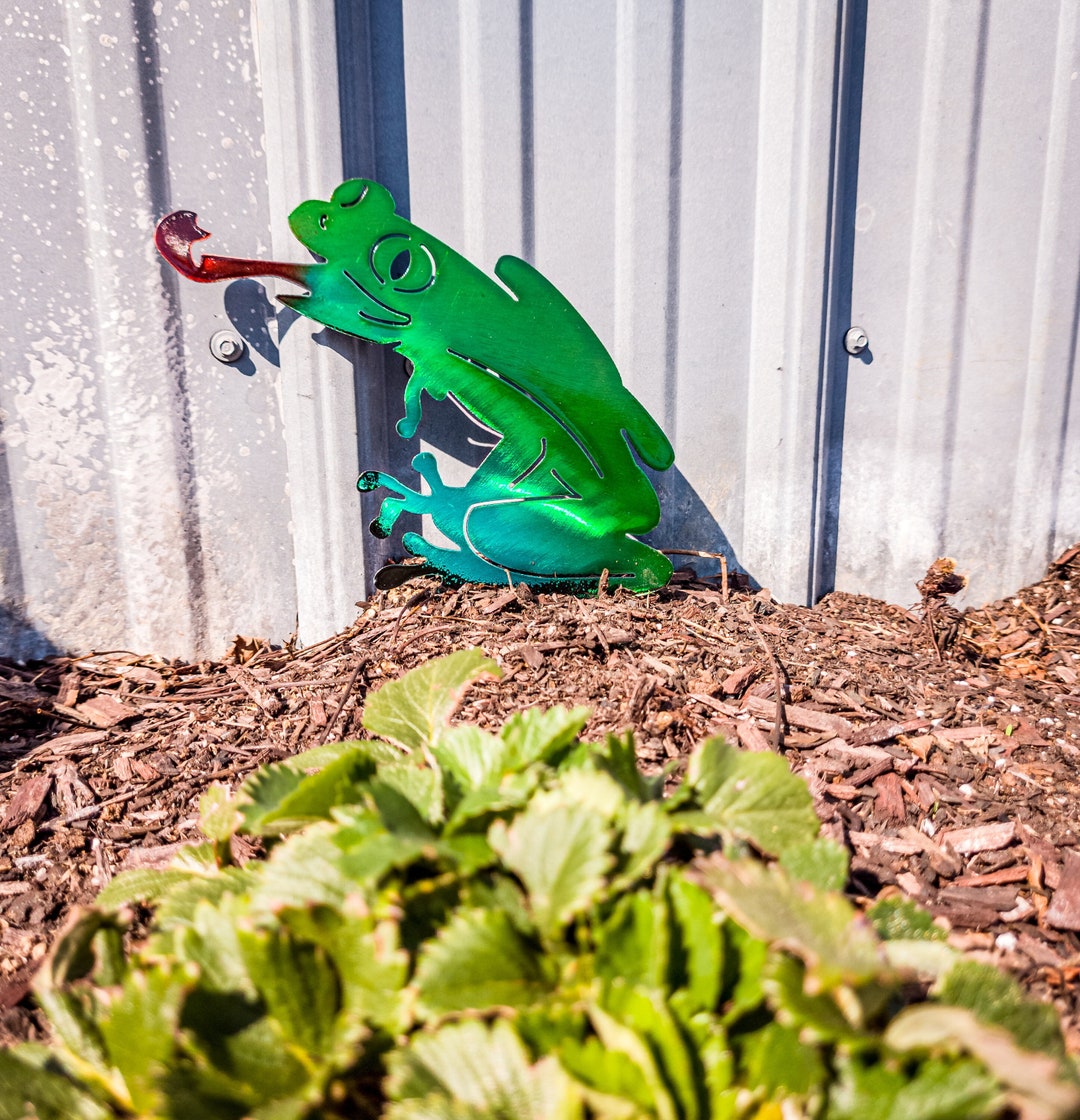Frog 4 Gargen Decor Spring Dxf/svg - Brightnite Metalworx Digital ...