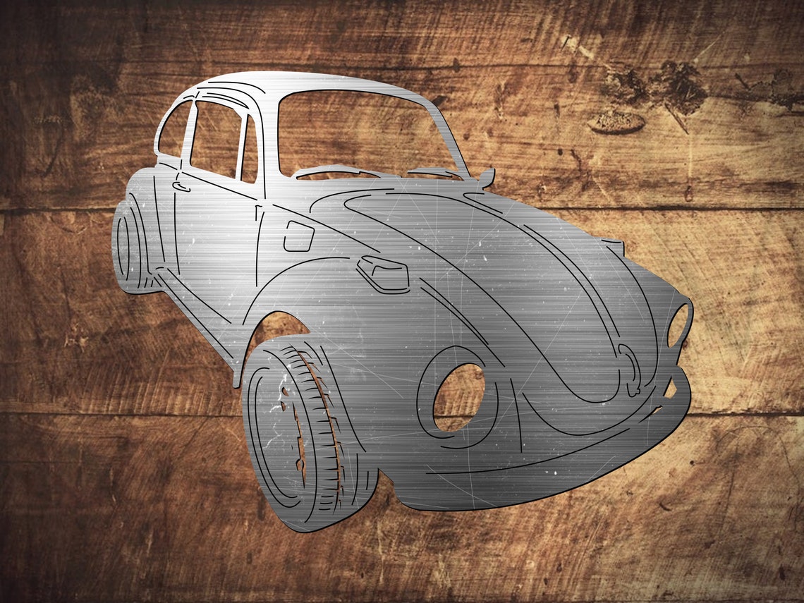 Volkswagen Beetle Dxf/svg - Brightnite Metalworx Digital Download ...