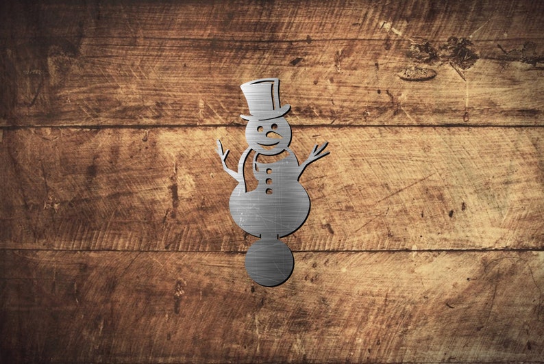 Snowman Dxf/svg Brightnite Metalworx Digital Download - Etsy