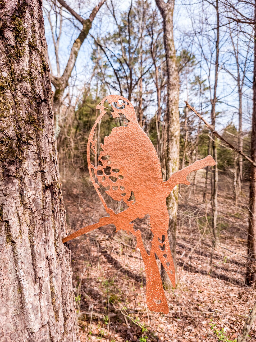 Red Tail Hawk Tree Stake - Yard Stake Dxf/svg - Brightnite Metalworx ...