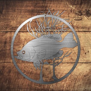 Black Crappie Fish Dxf/svg - Brightnite Metalworx Digital Download ...