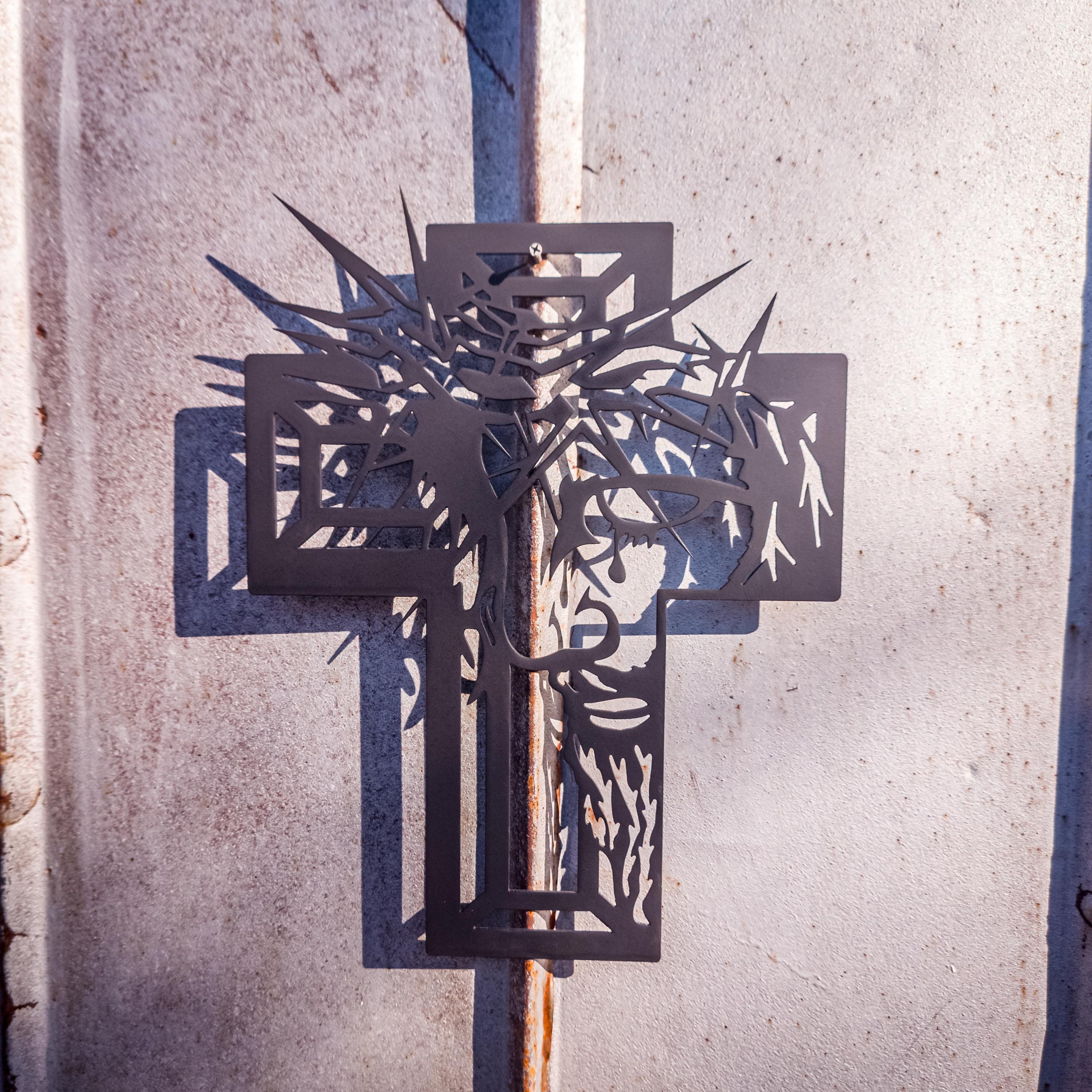 Jesus Cross Dxf/svg - Brightnite Metalworx Digital Download - Laser CNC ...