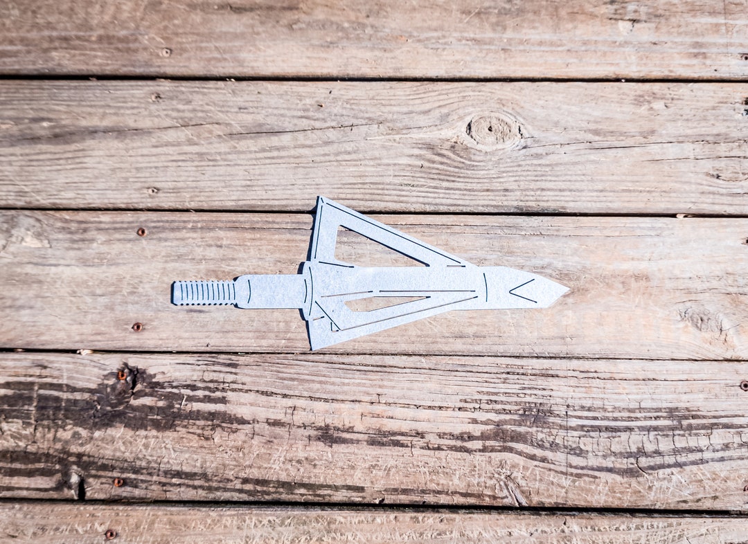 3 Blade Broadhead Dxf/svg - Brightnite Metalworx Digital Download ...