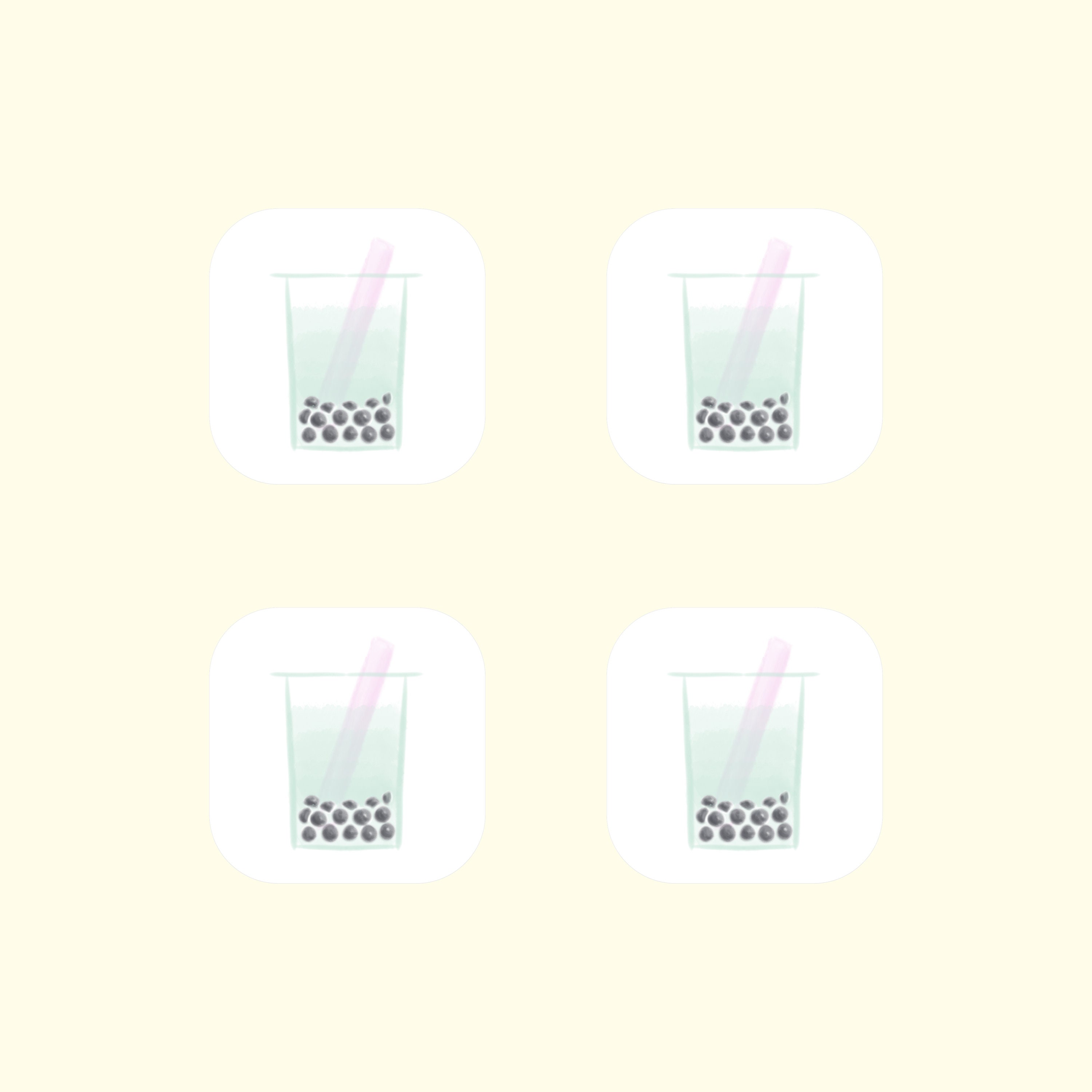 Bubble Tea Stickers, Boba Tea Stickers, Bubble Tea Journal Stickers ...