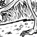 Not Deer, Cryptid, Creepy Cryptids, the Not-deer, Adult Coloring Page ...
