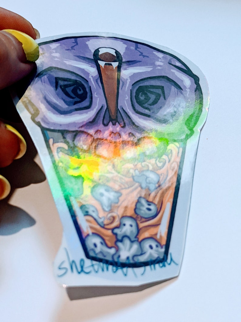 Booba, Spooky Boba, Kawaii, Kowaii, Ghost, Halloween, Horror, Goth ...