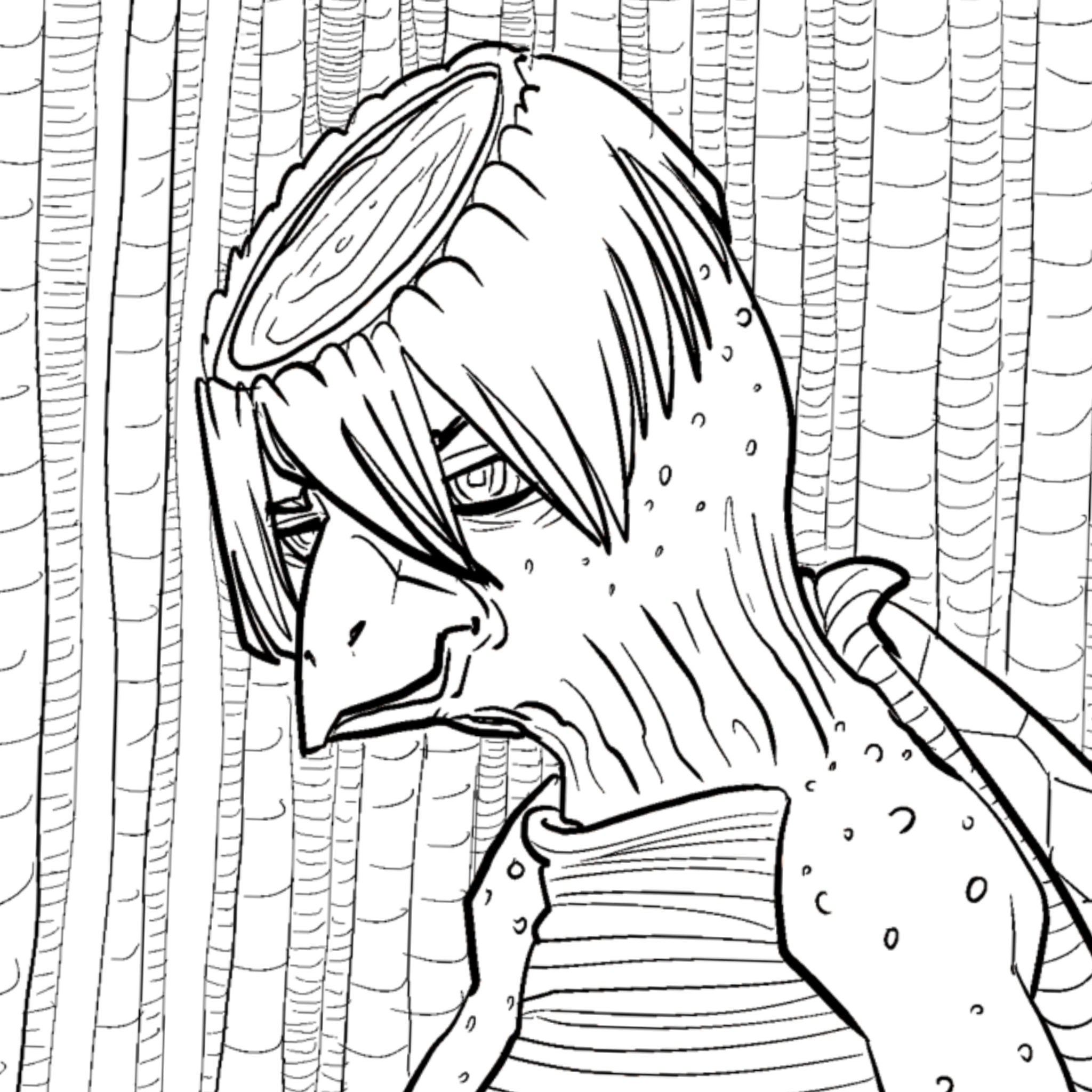 Merfolk & Seabeast Coloring Pack, 17 Coloring Pages, Mermaid, Selkie ...