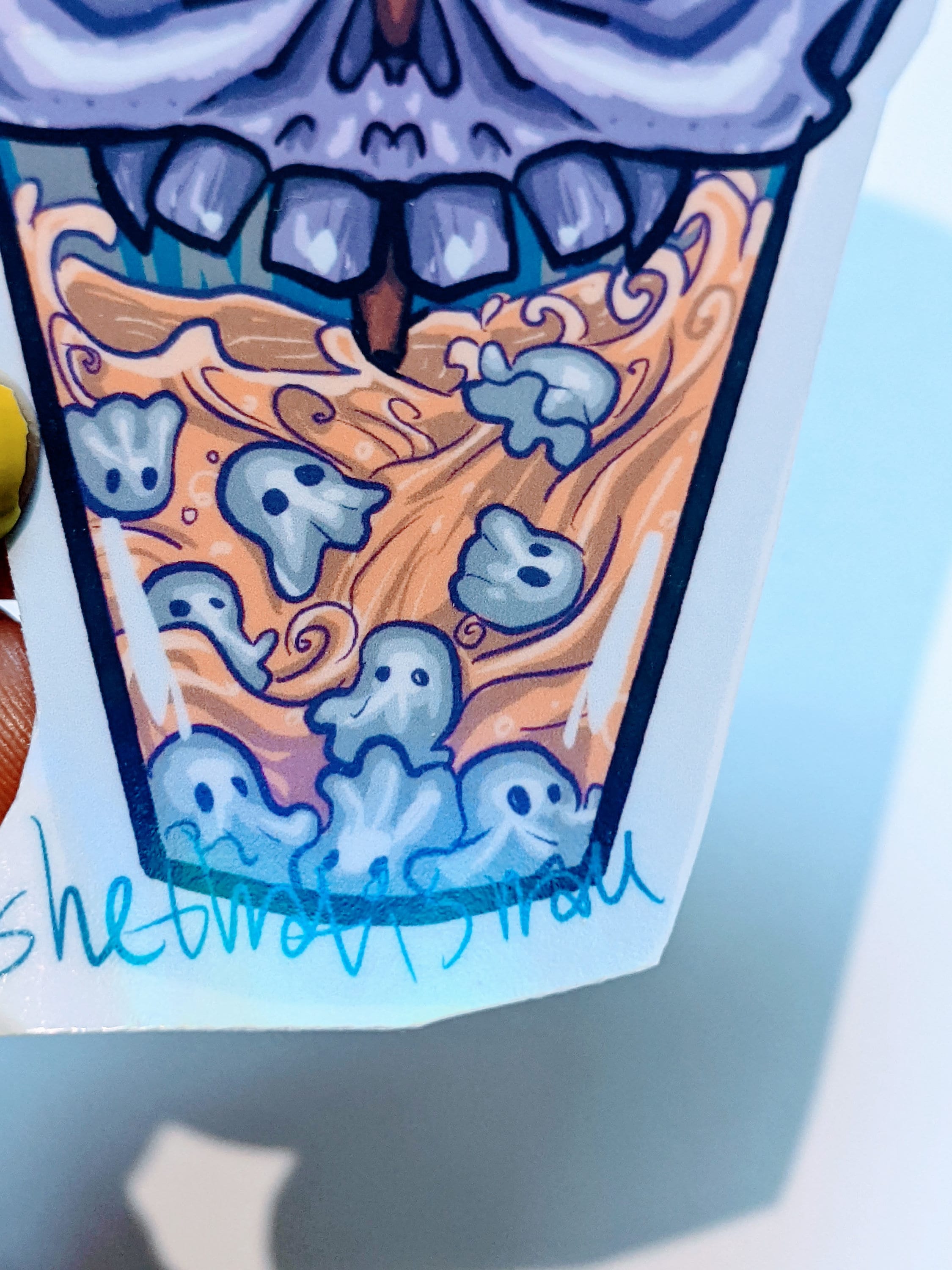 Booba, Spooky Boba, Kawaii, Kowaii, Ghost, Halloween, Horror, Goth ...