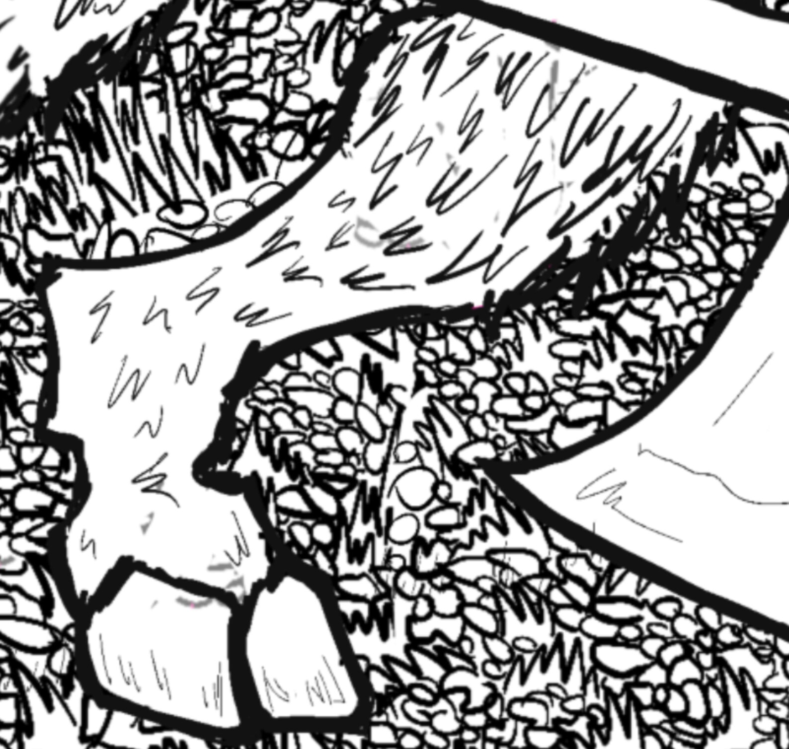 Goatman, Cryptid, Creepy Cryptids, the Goat Man, Adult Coloring Page ...