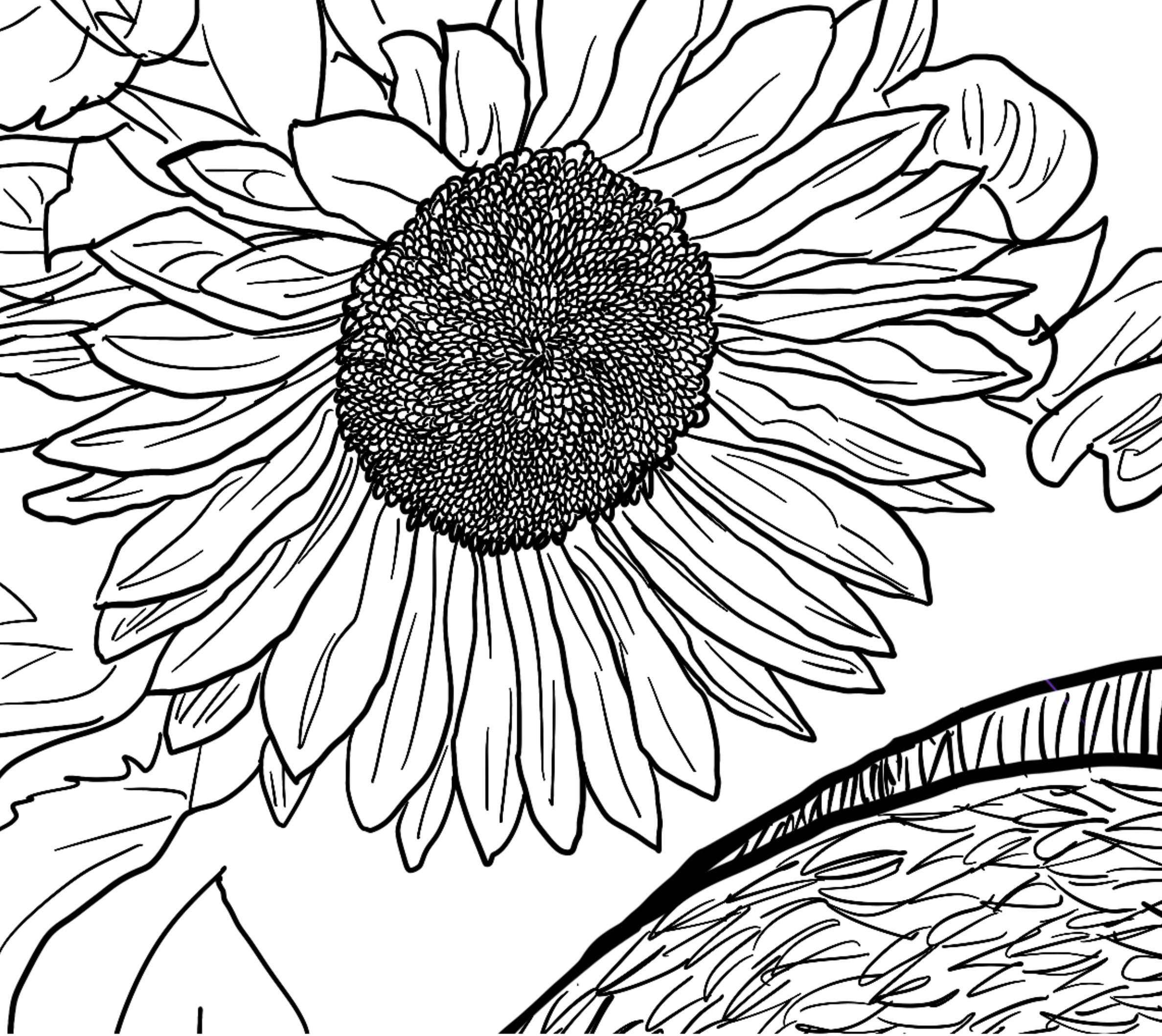 Rat Yin Yang Coloring Page, Cute, Fun, Animal Coloring Page, Pet Rats ...