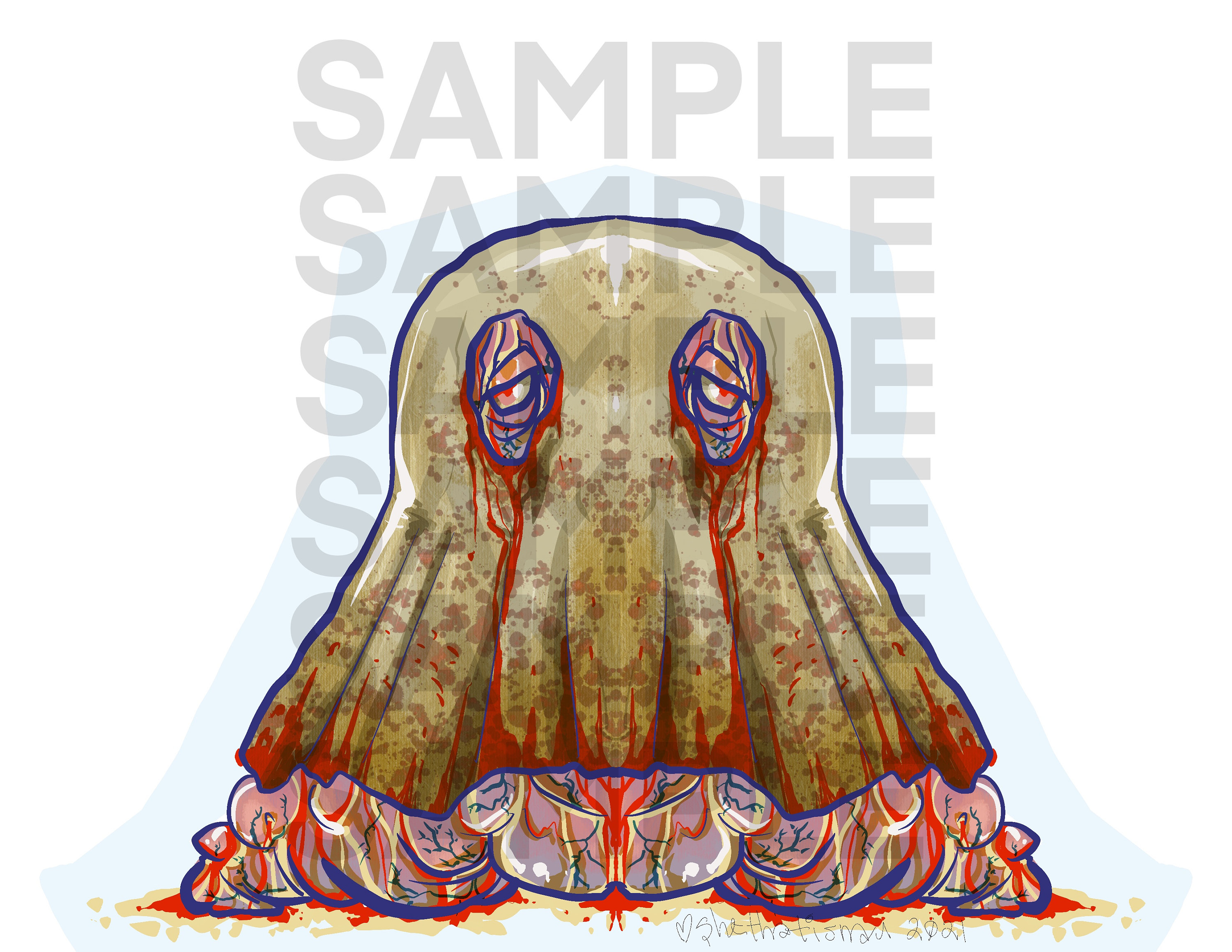 Shoggoth HP Lovecraft Lovecraftian Horror Monster - Etsy Ireland