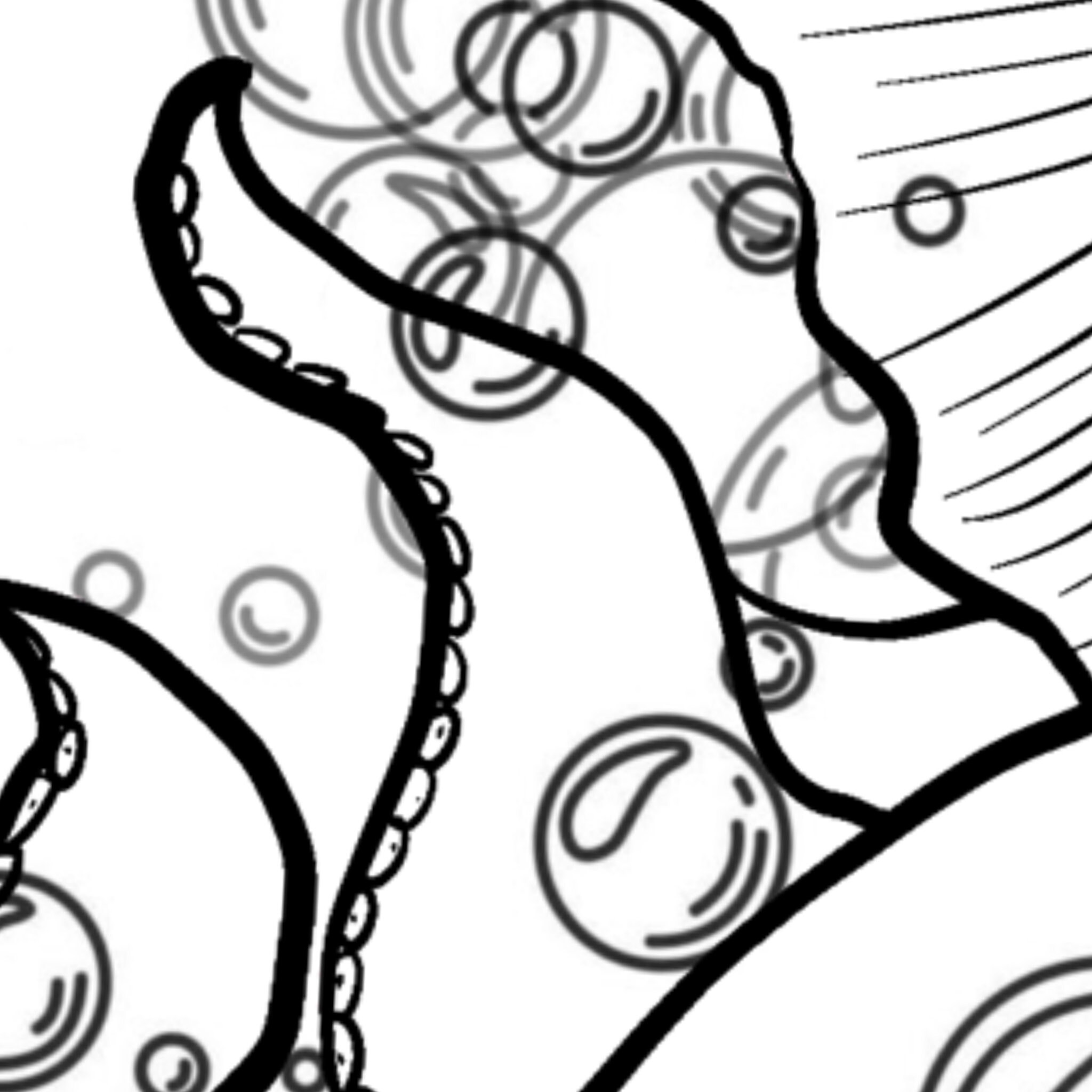 Dumbo Octopus Merfolk, Mermaid, Non-binary, Creepy, Mermay, Cryptid ...