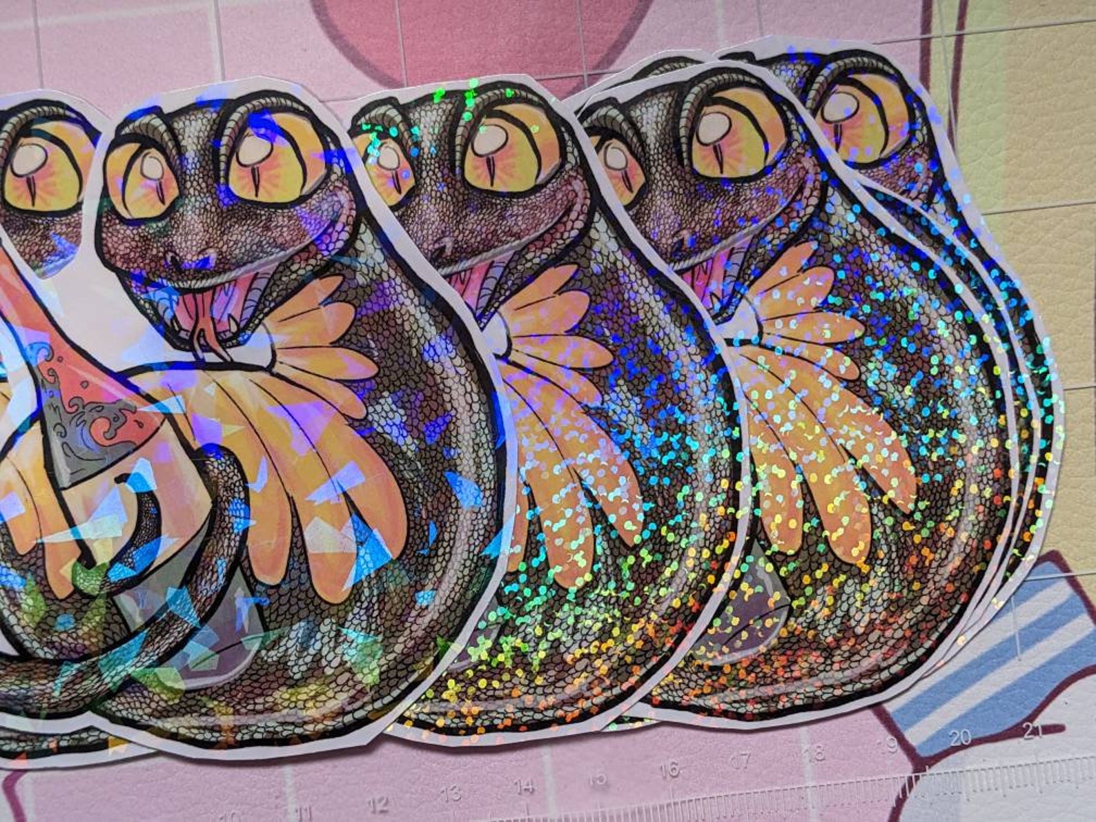 Holographic Tsuchinoko, Tsuchinocco, Tsuchinokoreal Sticker, Cryptid ...