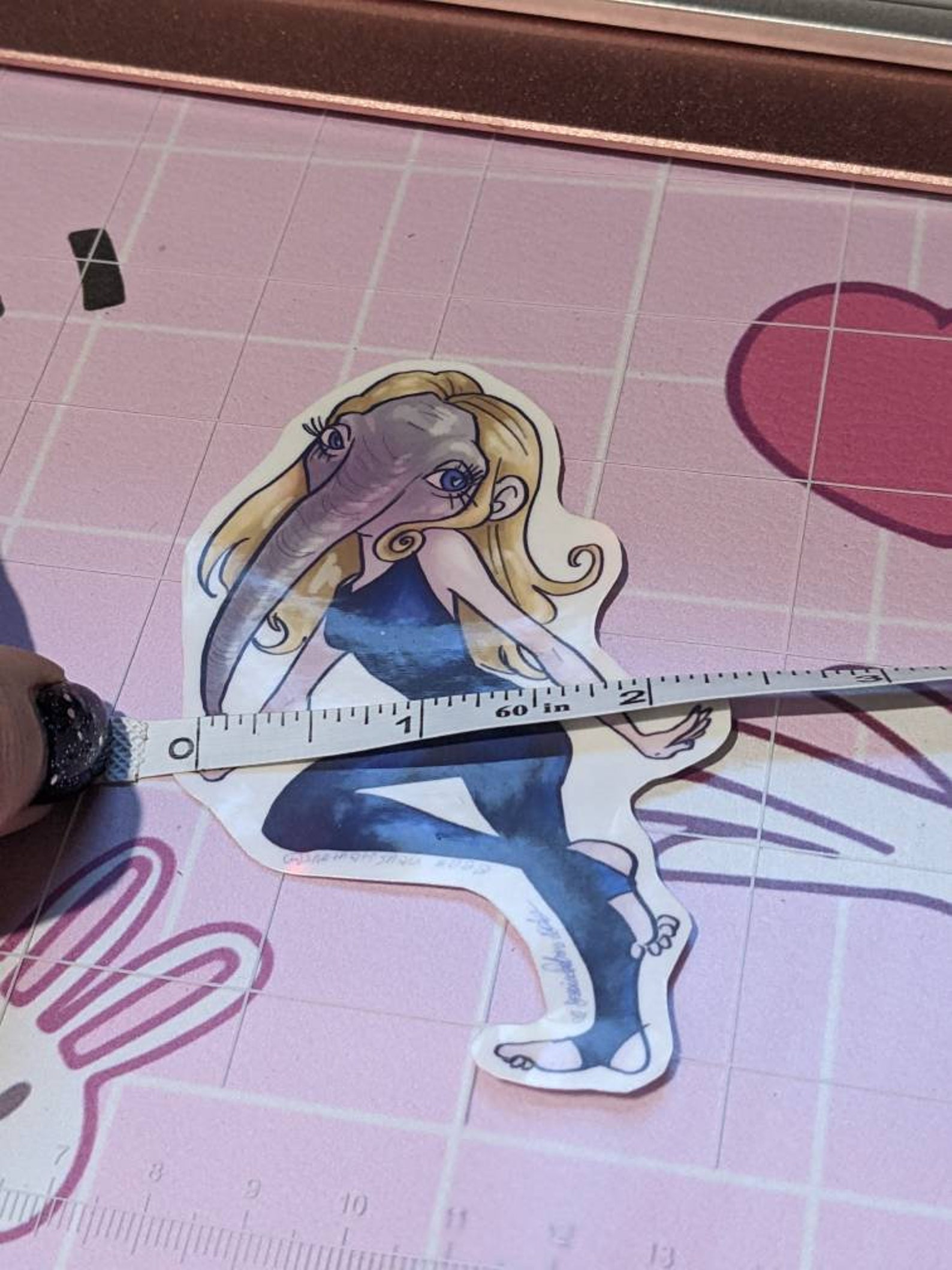 Animorphs Inspired Mid-morph Elephant Rachel, Animal Morphing ...