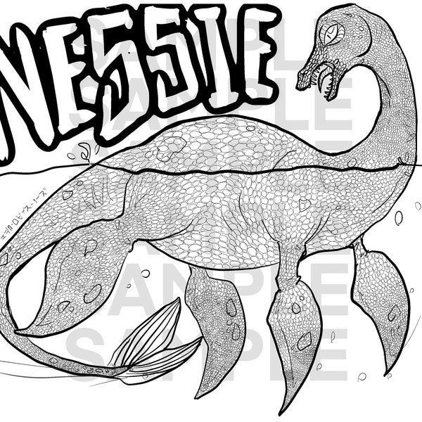 Loch Ness Monster - Etsy