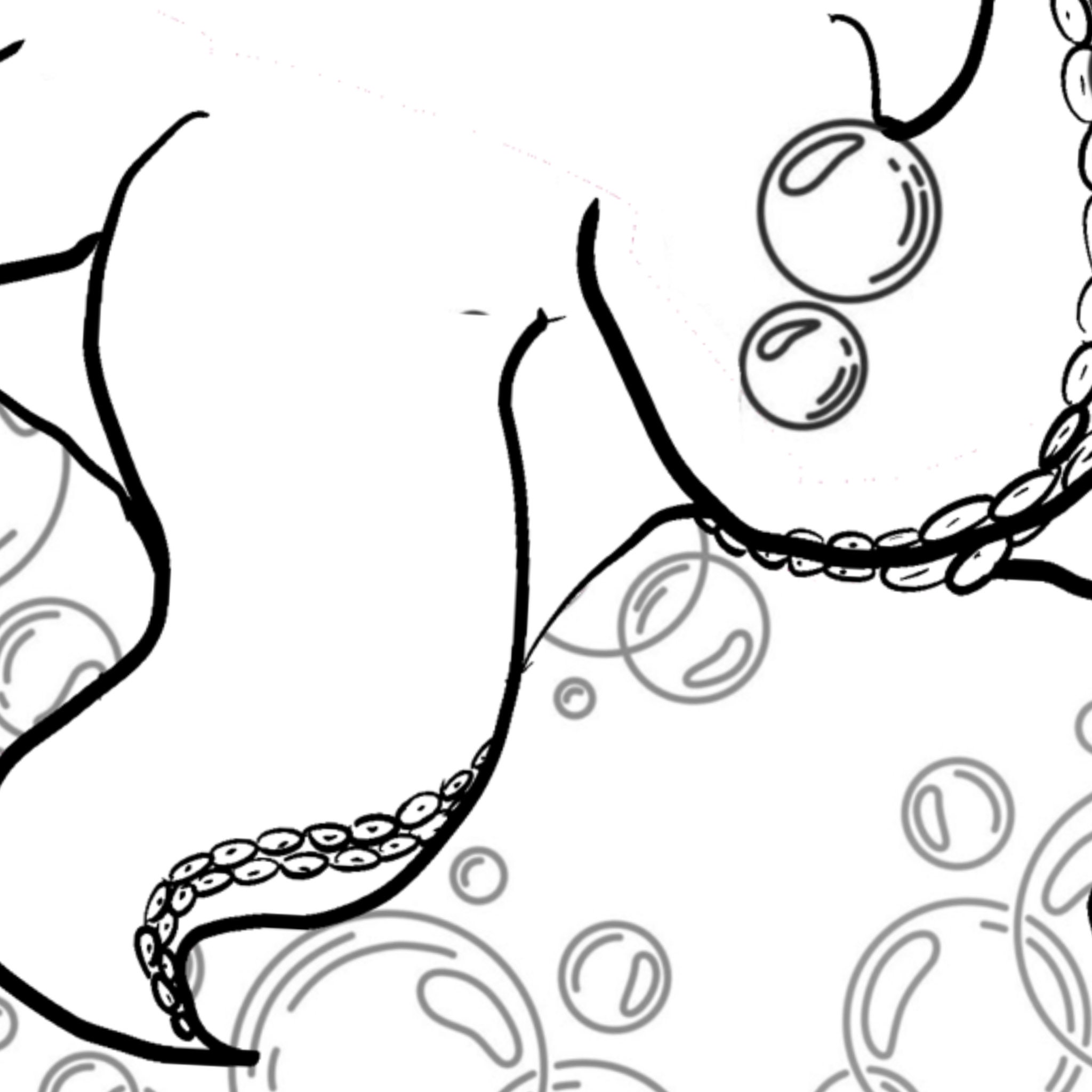 Dumbo Octopus Merfolk, Mermaid, Non-binary, Creepy, Mermay, Cryptid ...