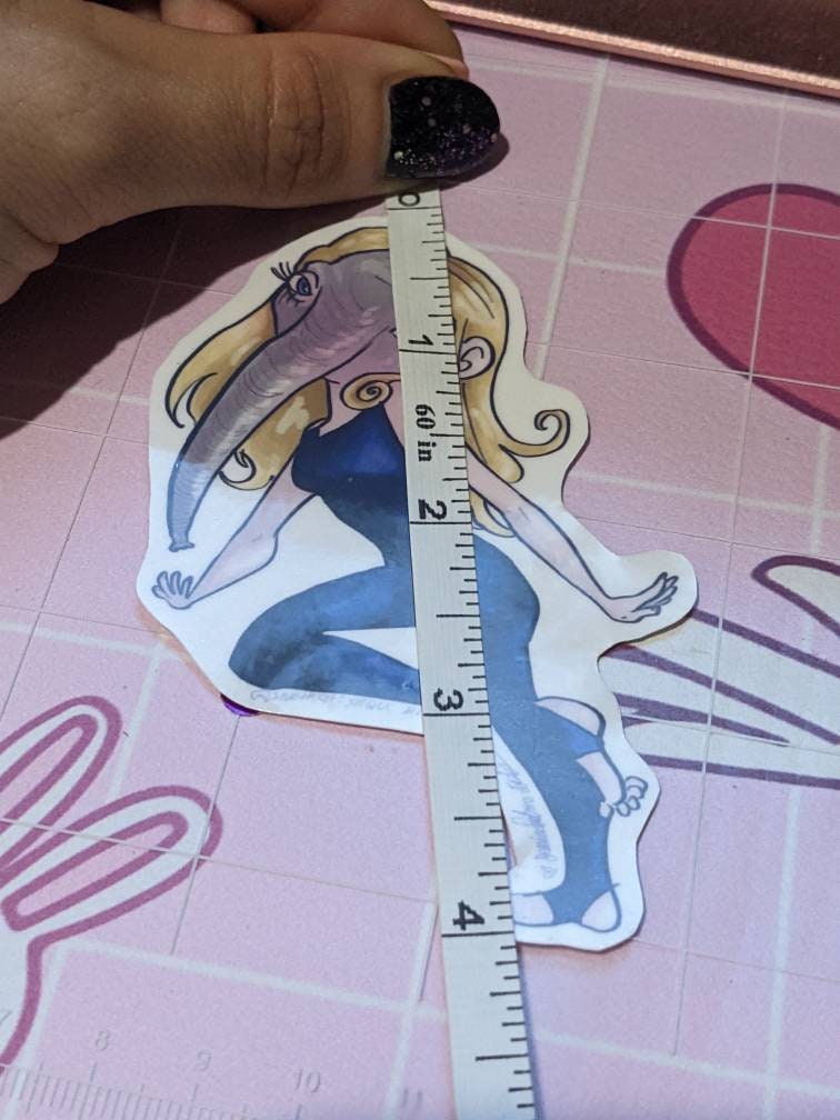 Animorphs Inspired Mid-morph Elephant Rachel Animal Morphing - Etsy