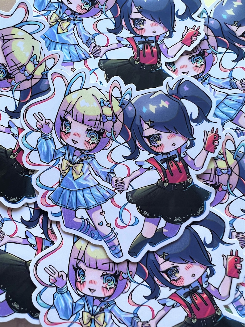 Kangel & Ame Sticker Needy Streamer Overload - Etsy Singapore