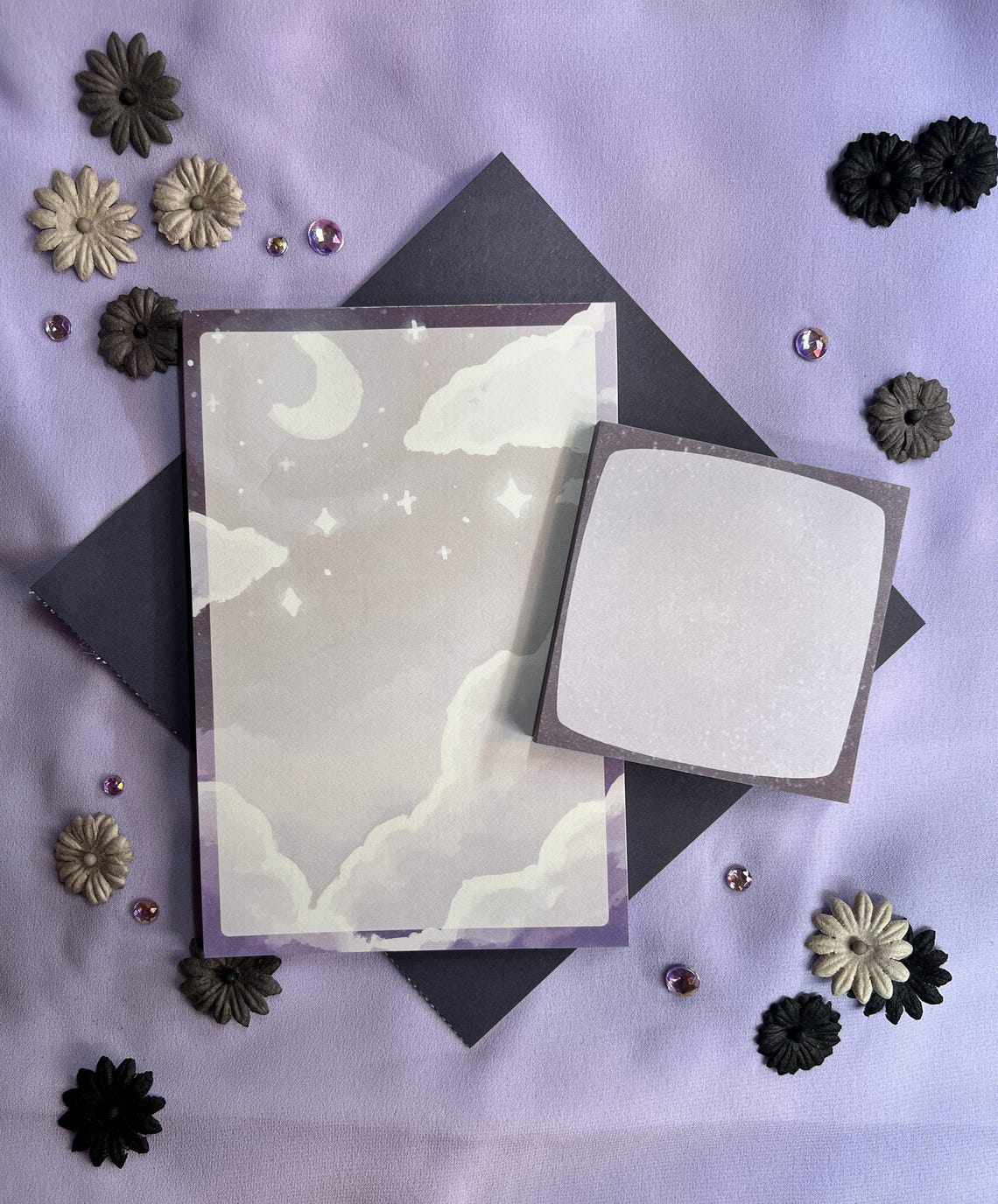 Starry Skies Stationery Memo Pad & Notepad | 3" X 3" and 6" X 4" - Etsy
