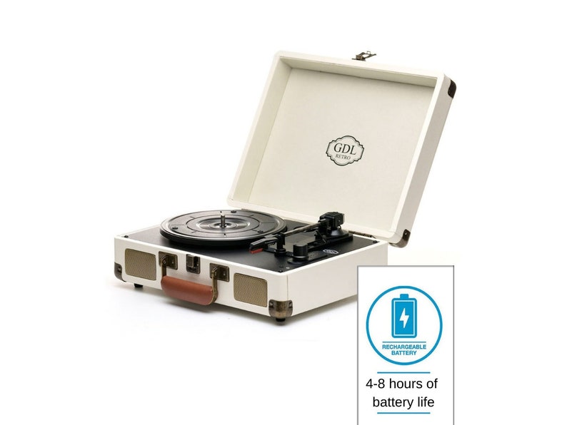 Vintage Record Player, Record Player, Valentines Day Gift, Gift for Her ...