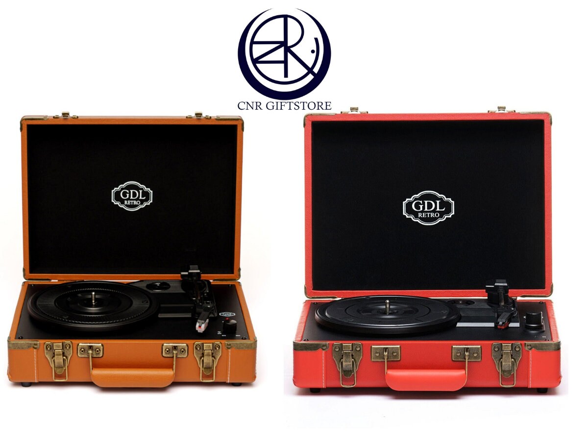 Vintage Record Player, Record Player, Valentines Day Gift, Gift for Her ...
