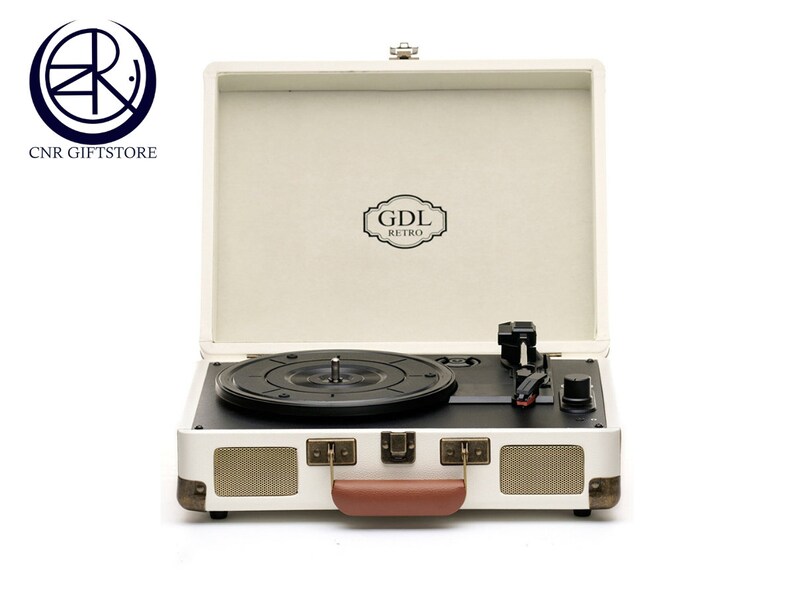 Vintage Record Player, Record Player, Valentines Day Gift, Gift for Her ...