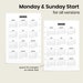 2022-2023 Year at a Glance Printable Calendar Printable Planner 2022 ...