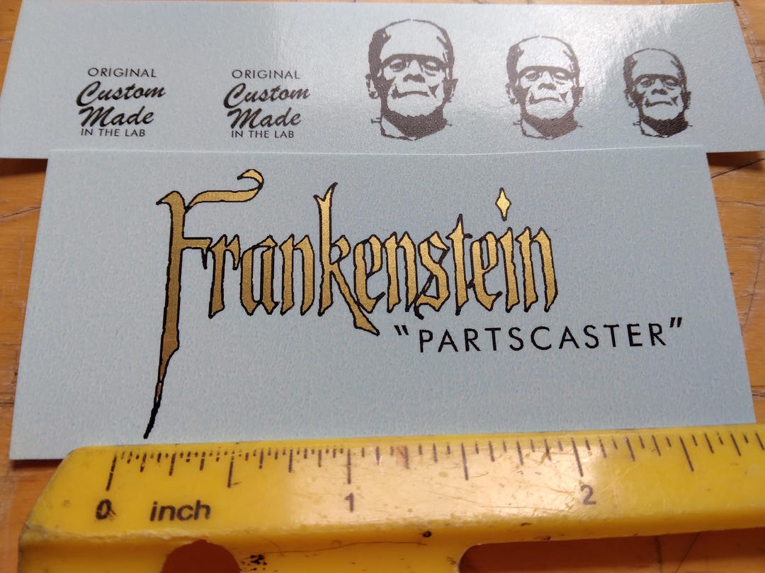 Guitar Waterslide Decal, FREE SHIPPING, PREMIUM partscaster Decal ...