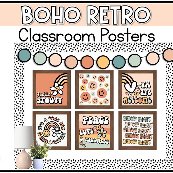Boho Classroom Decor - Etsy