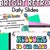 Rainbow Classroom Daily Visual Schedule Cards Editable | Primary ...