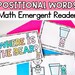 Counting Bears Positional Words Printable Activity - Etsy