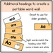 Boho Word Wall | Boho Rainbow Portable Word Wall | Alphabet Cards With ...