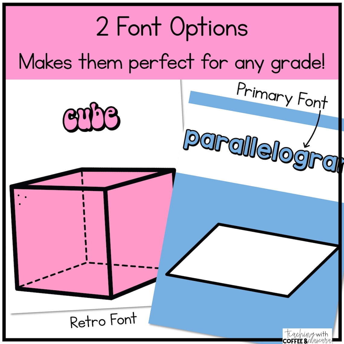 2d and 3d Shape Posters Retro Bright Rainbow Groovy Retro - Etsy