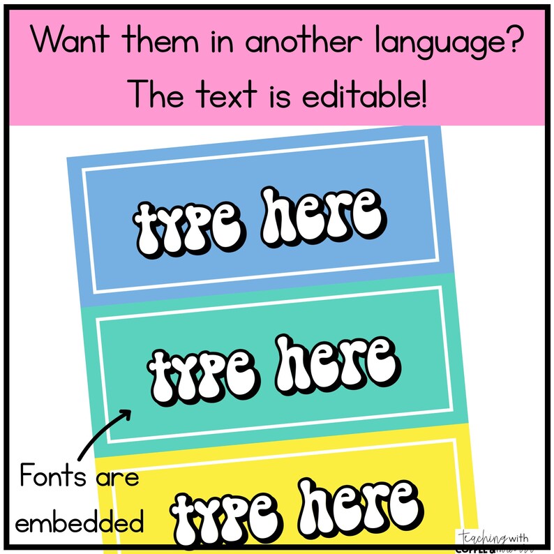 Retro Classroom Calendar Bulletin Board Set Pocket Chart - Etsy