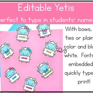 Back to School Bulletin Board | Yeti New Year Bulletin Board WITH ...