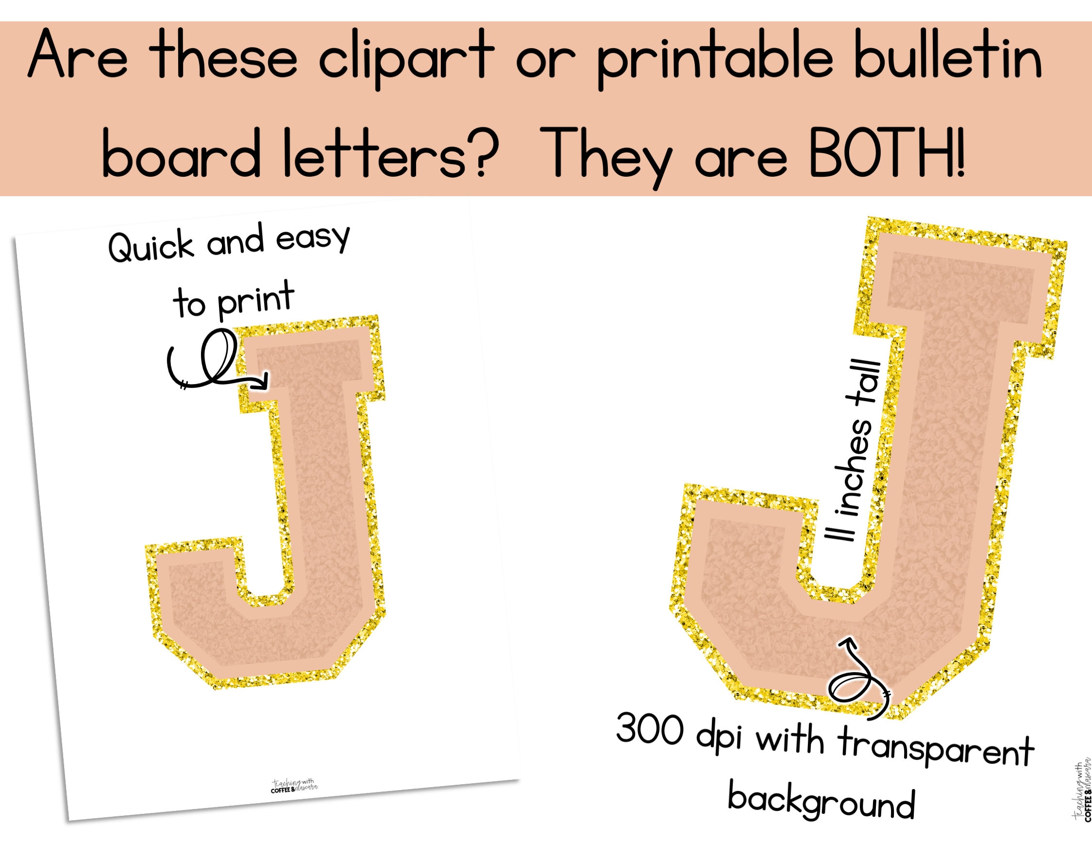 Varsity Letters | Boho Pink | Varsity Letter PNG Alphabet | Bulletin ...