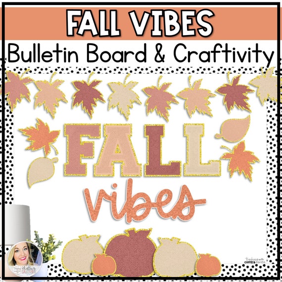 Fall Bulletin Board Set Bulletin Board Ideas for November - Etsy