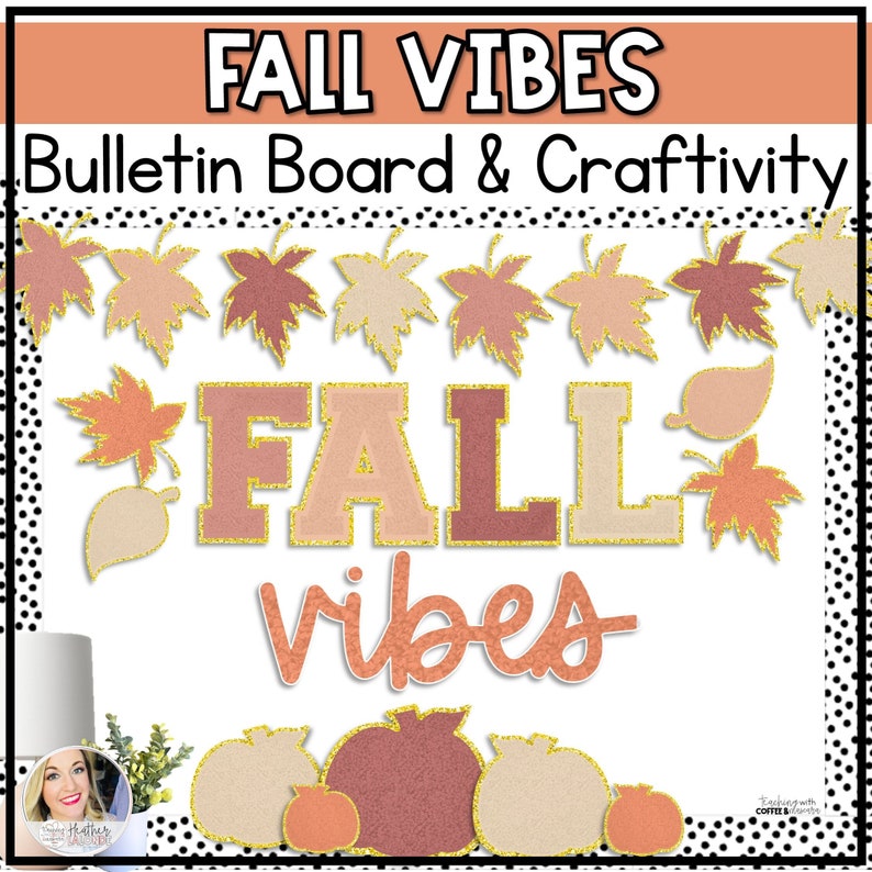 Fall Bulletin Board Set | Bulletin Board Ideas for November and October ...