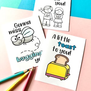 We Will Miss You Cards - Goodbye Card - Miss You Card - Well Wishes and ...