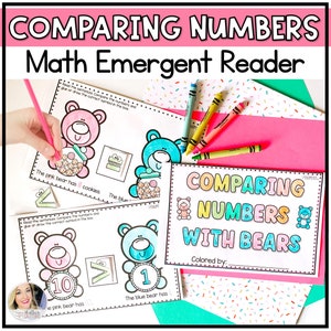 Comparing Numbers for Kindergarten and First Grade Beginning Reader ...