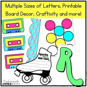 New Year Bulletin Board | Groovy Classroom Decor | Winter Bulletin ...