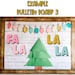 Christmas Bulletin Board or Door Kit Merry & Oh so Bright Neutral Color ...
