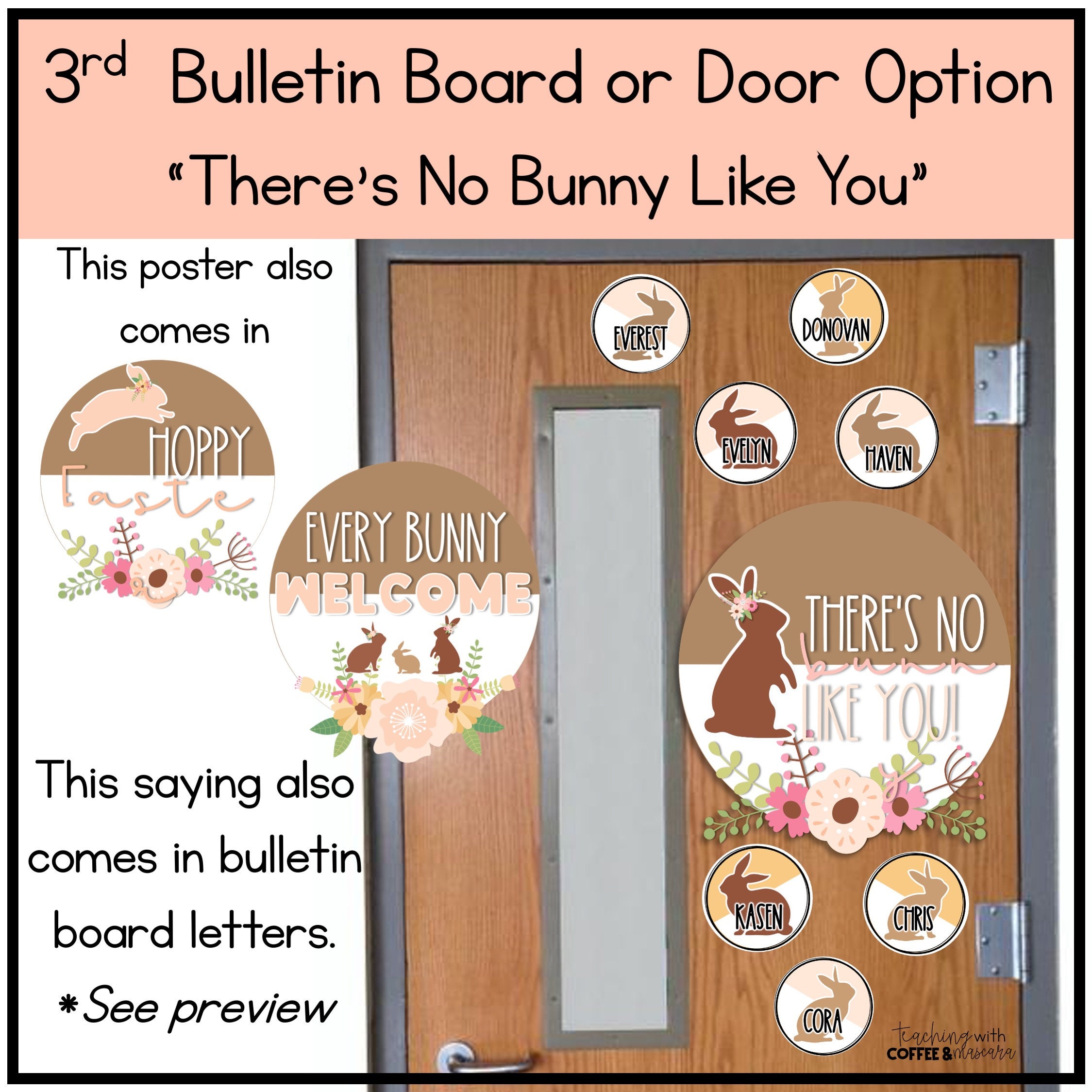 Easter Bulletin Board Kit and Craftivity - Etsy Canada