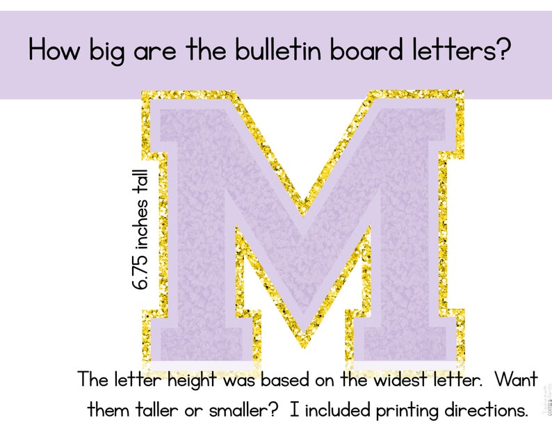 Varsity Letters Light Purple Varsity Letter PNG Alphabet - Etsy